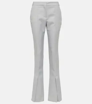Off-white Pleated Pants For Women
