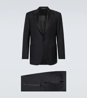 Canali Wool Tuxedo - Black