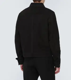 AMI Paris Suede Overshirt