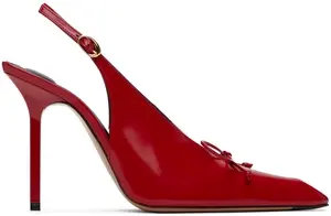 Jacquemus Les Slingbacks Cubisto Hautes Heels - 471 Red 1
