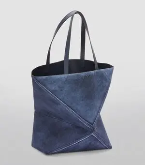 Loewe Large Fold Puzzle Tote Bag