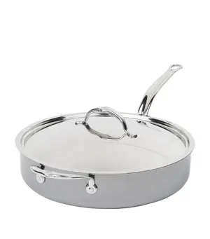 HESTAN Nanobond Sauté Pan - Silver