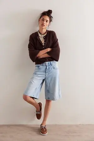 Free People We The Free Cruisin' Bermuda Shorts