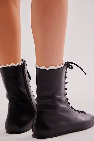 Free People Boxing Day Lace-up Boots