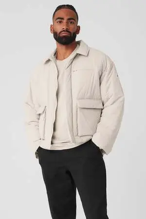 Alo Yoga Voyage Utility Cargo Jacket - Bone | Editorialist