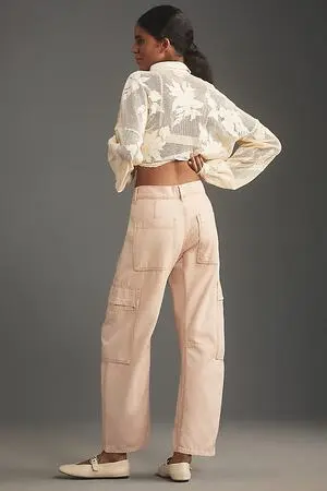Citizens Of Humanity Marcelle Cargo Barrel Pants - Roselle