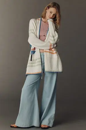 Maeve Open Front Cardigan Sweater