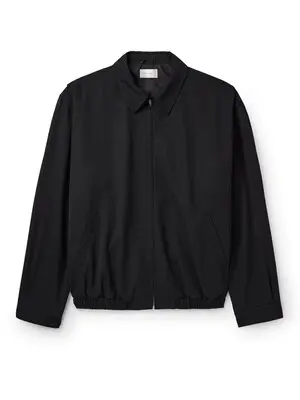 THE ROW Ronan Wool-gabardine Bomber Jacket