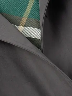 Burberry Oversized Cotton-gabardine Car Coat