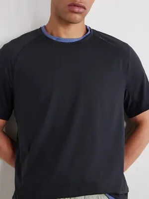 Lululemon License To Train Stretch Recycled-mesh T-shirt