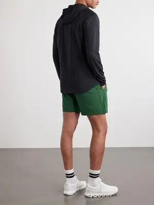 Lululemon License To Train Stretch Recycled-jersey Hoodie