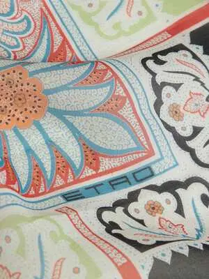 Etro Paisley-print Silk Scarf