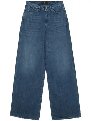 3x1 High-rise Wide-leg Jeans - Blue