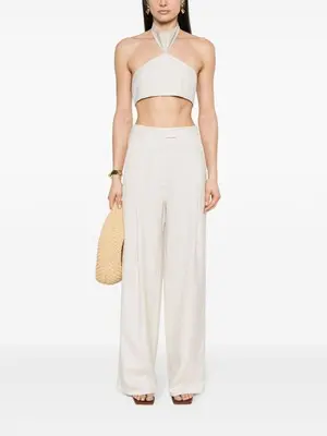 Philosophy Di Lorenzo Serafini Halterneck Crop Top