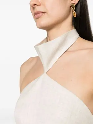Philosophy Di Lorenzo Serafini Halterneck Crop Top