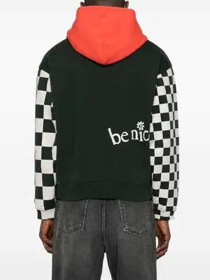 ERL Venice-print Colour-block Hoodie