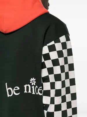 ERL Venice-print Colour-block Hoodie