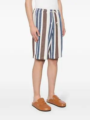 A.p.c. Paul Striped Shorts