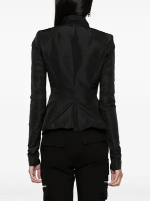 Rick Owens Self-tie Layered Blazer