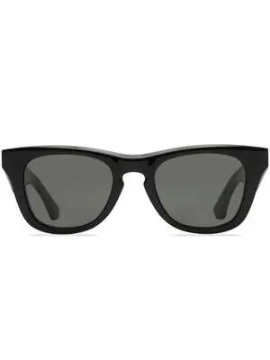 Burberry Arch Round-frame Sunglasses - Black