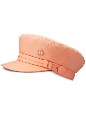 MAISON MICHEL Abby Sailor Cap - Orange