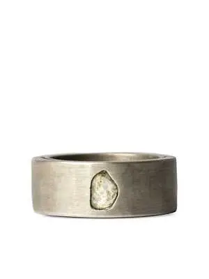 PARTS OF FOUR Sistema Sterling Diamond Ring - Silver