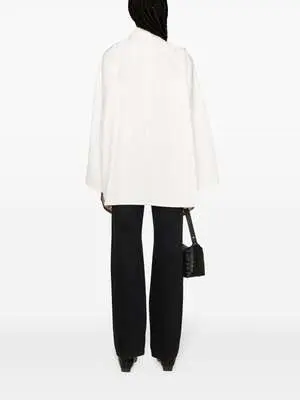 TOTEME Organic Cotton Shirt Jacket - White