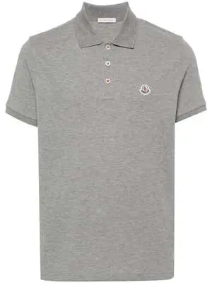 Moncler Logo-patch Polo Shirt