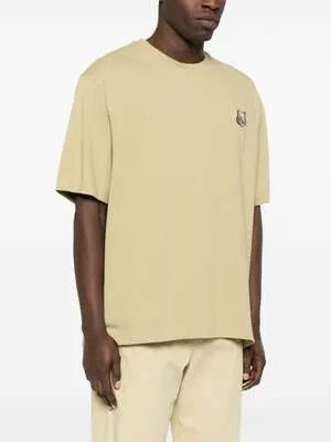Maison Kitsuné Bold Fox Head-patch T-shirt - Neutrals
