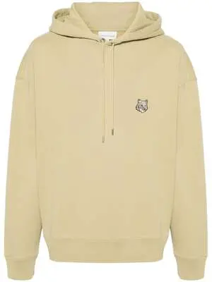 Maison Kitsuné Bold Fox Head-patch Hoodie - Neutrals