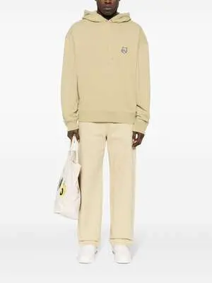 Maison Kitsuné Bold Fox Head-patch Hoodie - Neutrals
