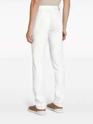 Zegna Roccia Mid-rise Skinny Jeans - White