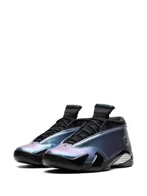 JORDAN Air 14 Low Mineral Teal Sneakers - Blue