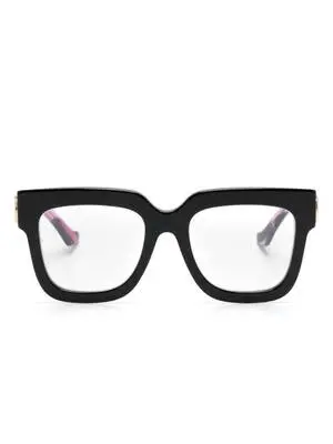Gucci Square-frame Glasses - Purple