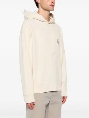 Maison Kitsuné Bold Fox Head Cotton Hoodie - Neutrals