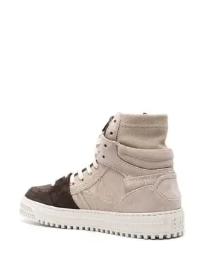 Off-White 3.0 Off Court High-top Sneakers - Brown
