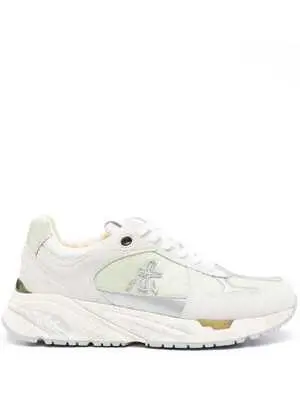 Premiata Mase Panelled Sneakers - Neutrals