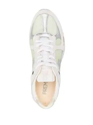 Premiata Mase Panelled Sneakers - Neutrals
