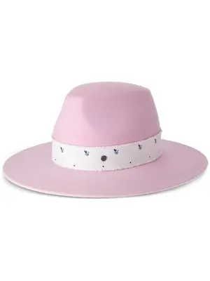 MAISON MICHEL Kyra Fedora - Pink