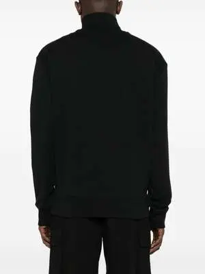 Maison Kitsuné Fox Head Cotton Sweatshirt - Black