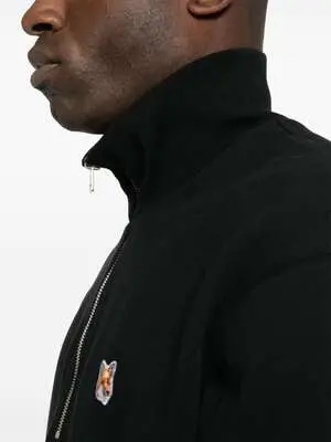 Maison Kitsuné Fox Head Cotton Sweatshirt - Black