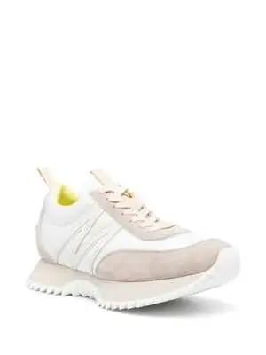 Moncler Pacey Logo-patch Sneakers - White