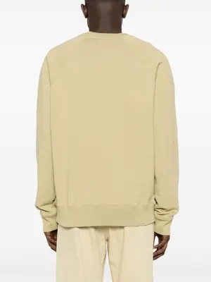 Maison Kitsuné Bold Fox Head Cotton Sweatshirt - Green