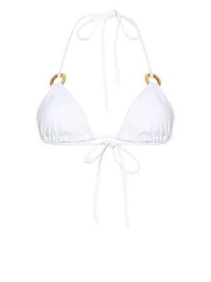 Dsquared2 Ring-detail Triangle Bikini Top