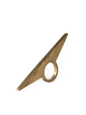 PARTS OF FOUR Parts Of Four Sistema Gold-Plated Ring Gold