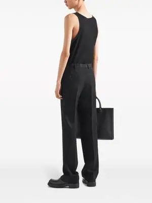 Prada Cotton Tank Top - Black