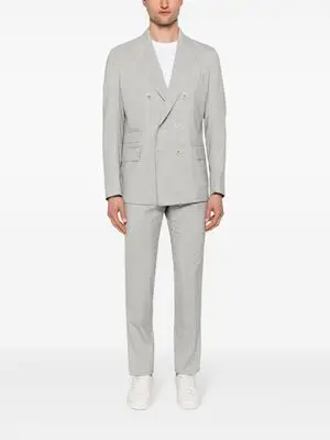 Eleventy Double-breasted Two-piece Suit