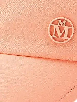 MAISON MICHEL Tiger Cotton Cap - Orange