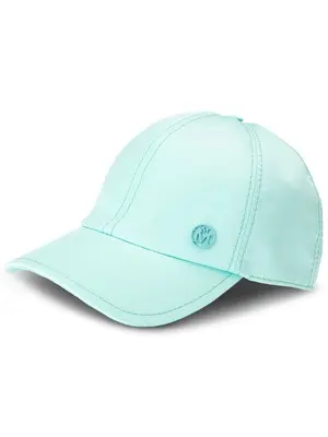 MAISON MICHEL Tiger Cotton Cap - Blue