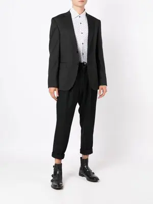 BOSS Single-breasted Fitted Blazer - Black